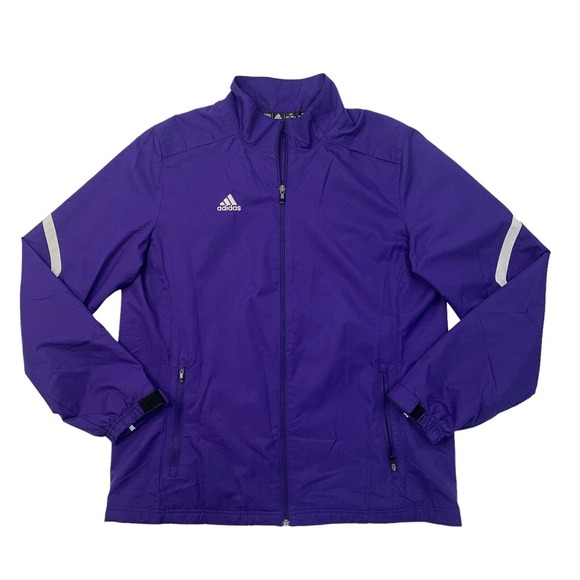 adidas | Jackets & Coats | Adidas Jacket Mens 2xlt Tall Purple Full Zip ...